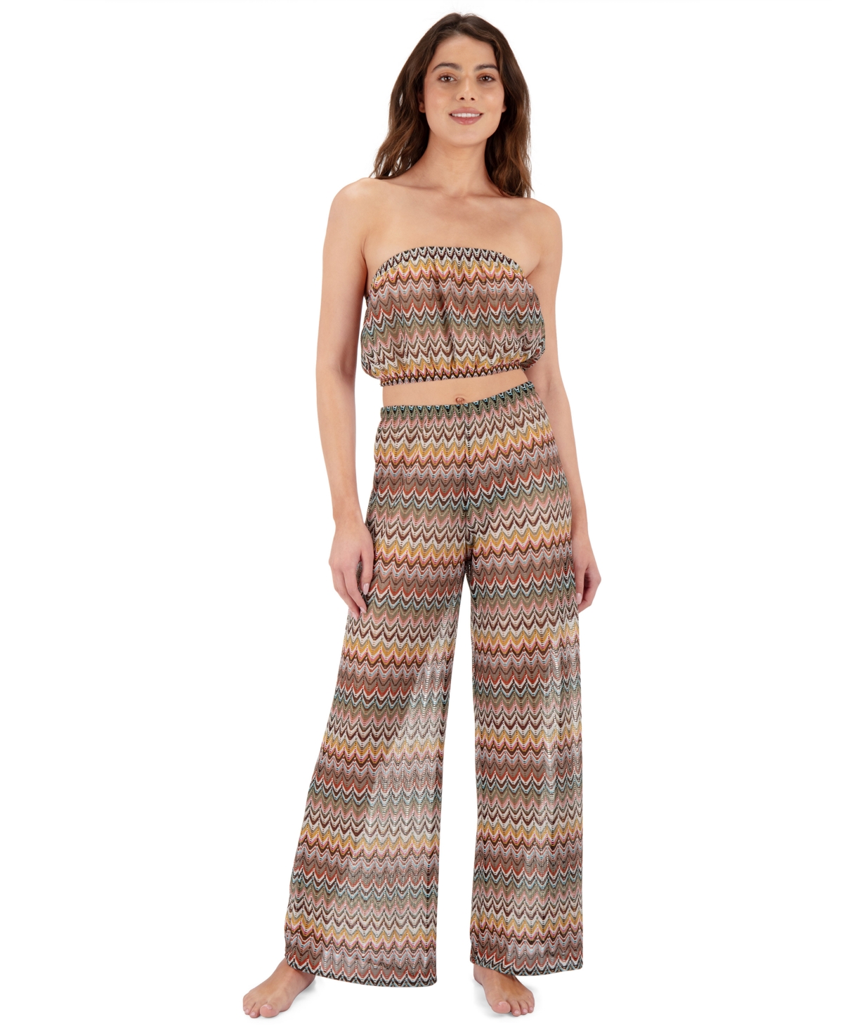 Click here for Hurley Womens Chevron Knit Pull-On Beach Pants - M... prices