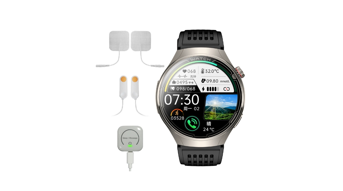 Click here for Ruxing smart Therapy Health Massage Smartwatch -si... prices