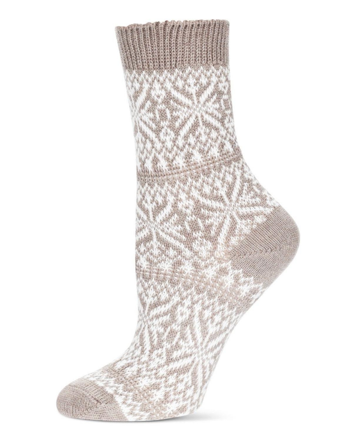 Click here for MeMoi Womens Traditional Cozy Snowflake Crew Socks... prices