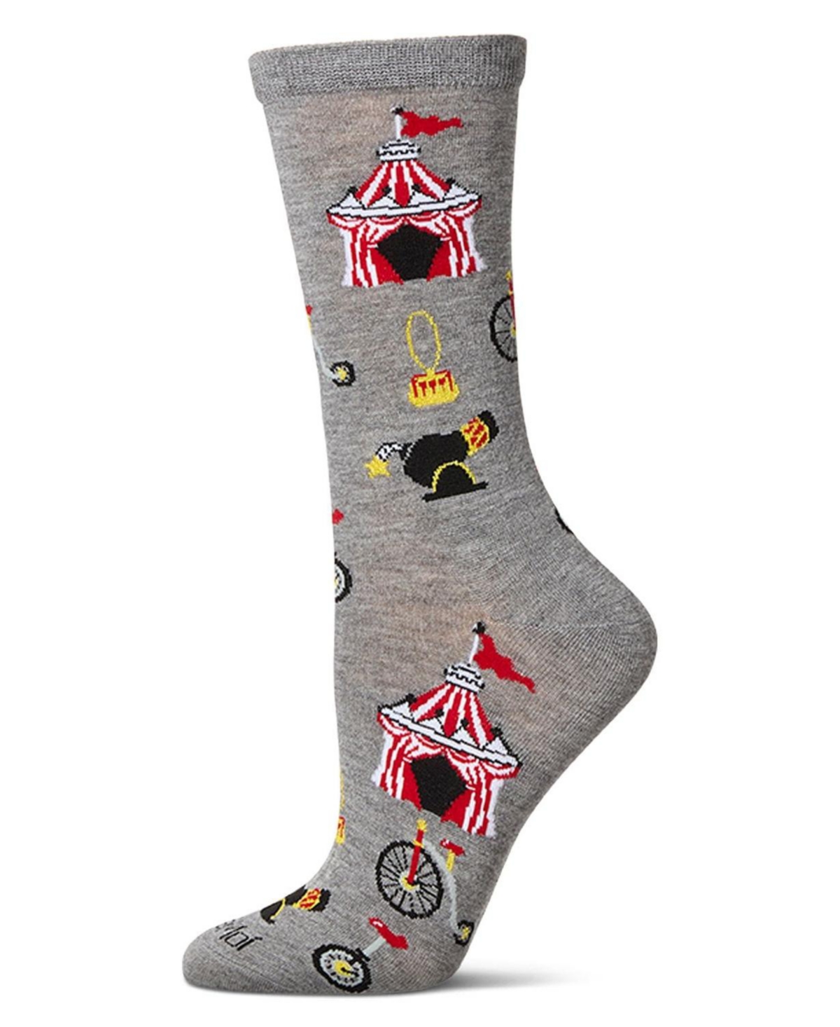 Click here for MeMoi Womens Circus Tent Rayon Blend Novelty Crew... prices