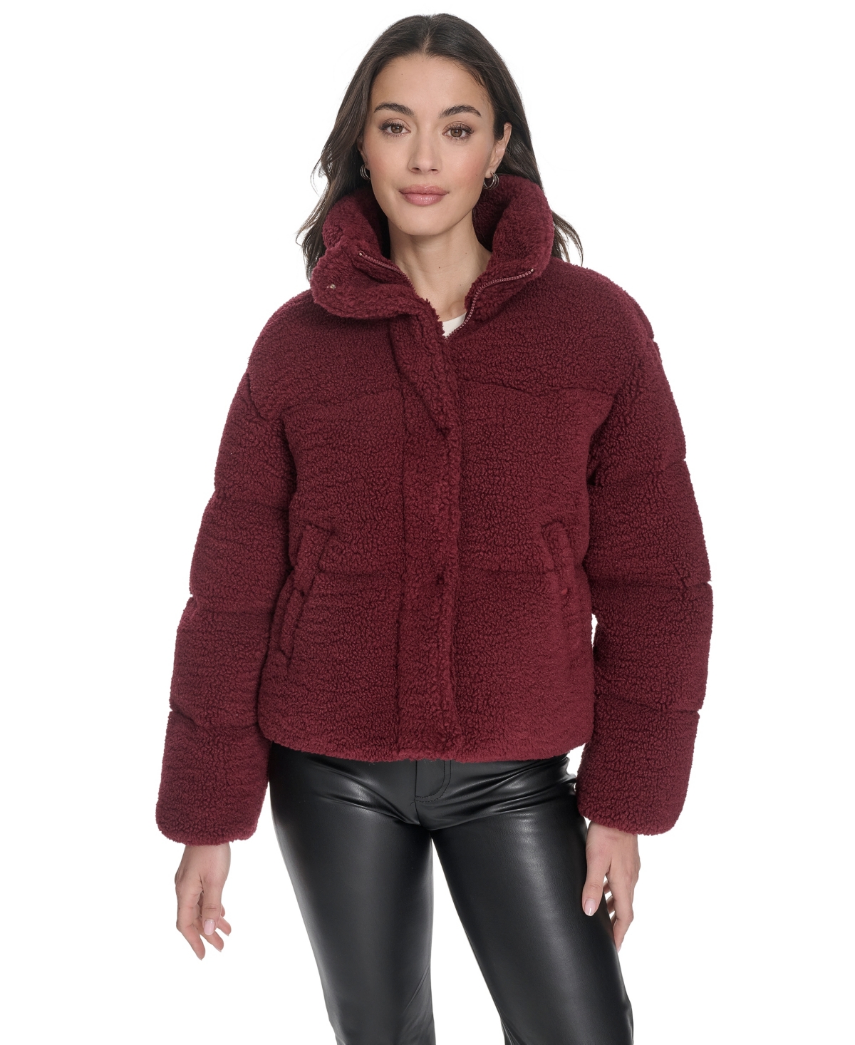 Click here for Levis Womens Regular Sherpa Western Puffer Jacket... prices