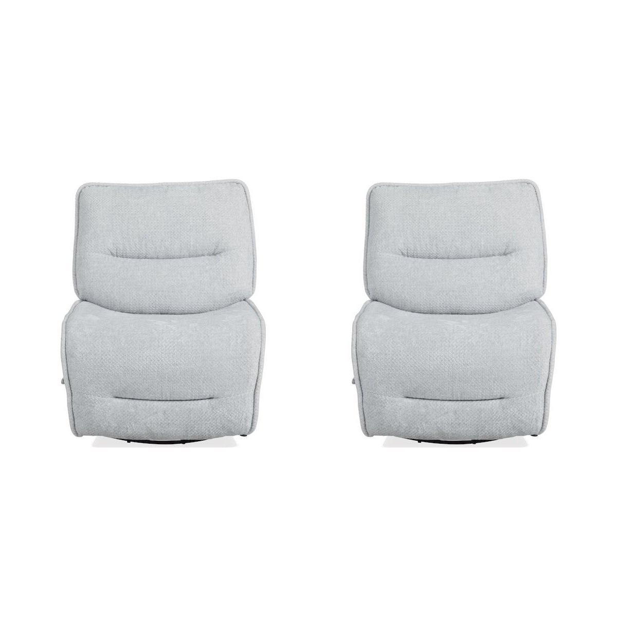 Click here for Parker Living Leo - Silver Fox Armless Recliner Tw... prices