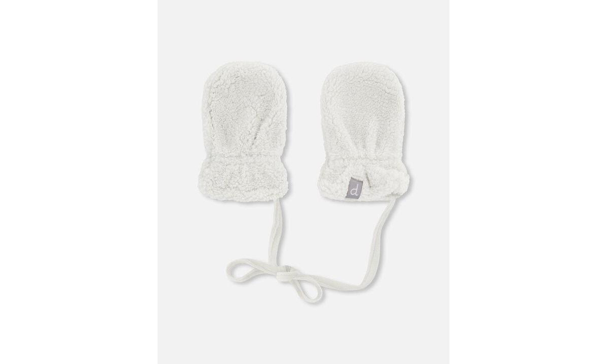 Click here for Deux par Deux Baby Unisex Infant Sherpa Mittens -... prices