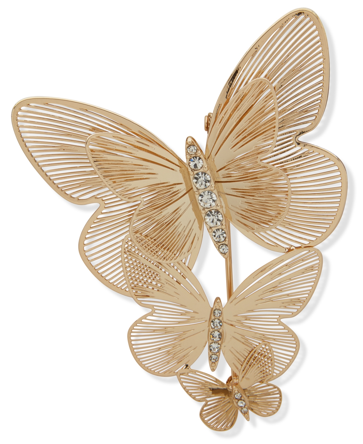 Click here for lonna & lilly Gold-Tone Dynamic Crystal Butterfly... prices