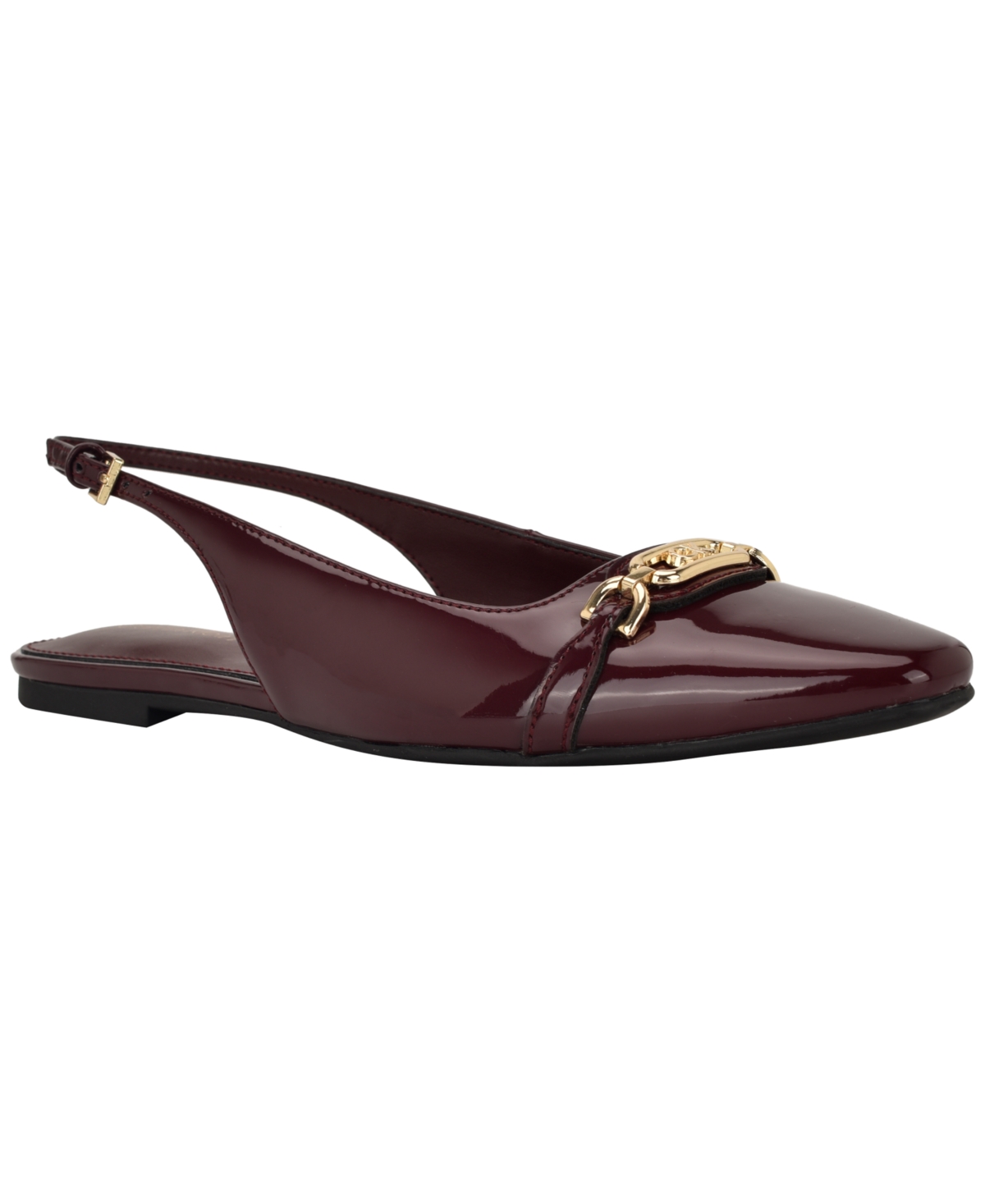 Click here for Calvin Klein Womens Felena Slingback Flats - Dark... prices