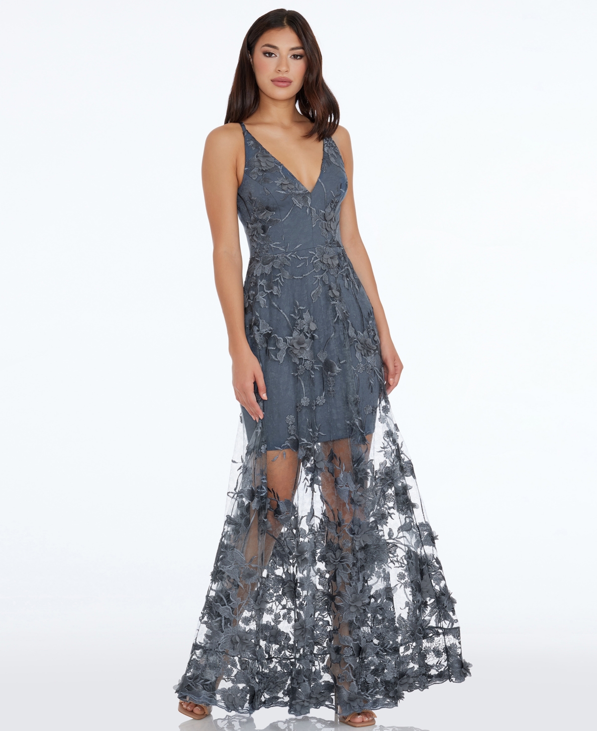 Click here for Dress the Population Womens Sydney Lace Floral-App... prices