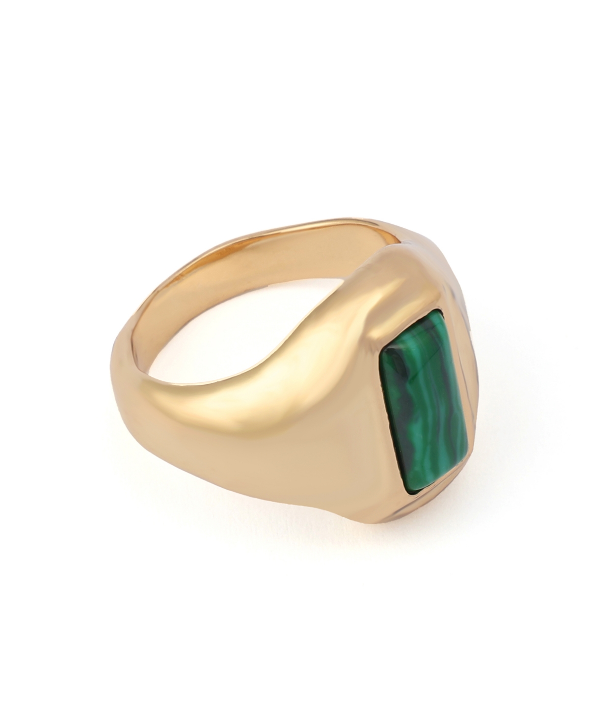 Click here for Robert Lee Morris Soho Malachite Molten Cocktail R... prices