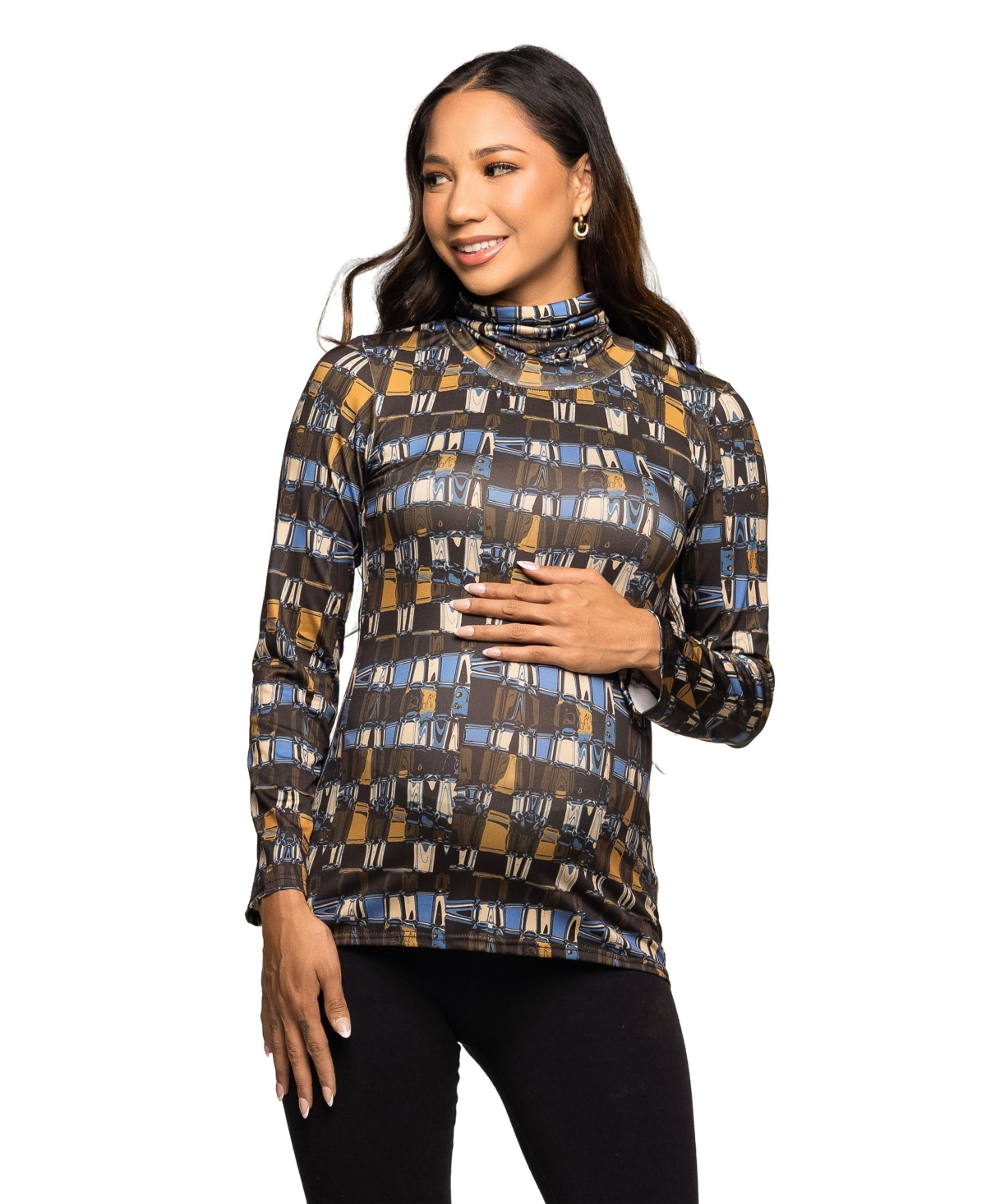 Click here for 24seven Comfort Apparel Womens Maternity Long Slee... prices