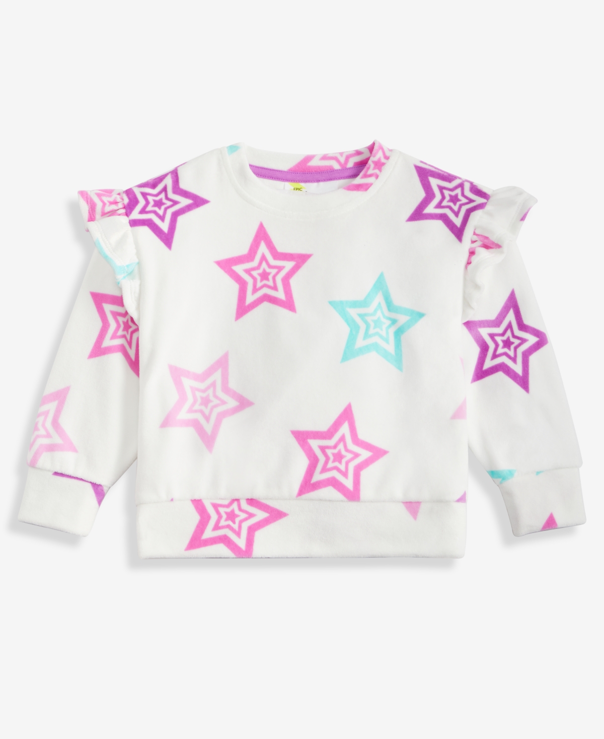Click here for Epic Threads Girls Toddler 2T-4T Stars Ruffle Velo... prices
