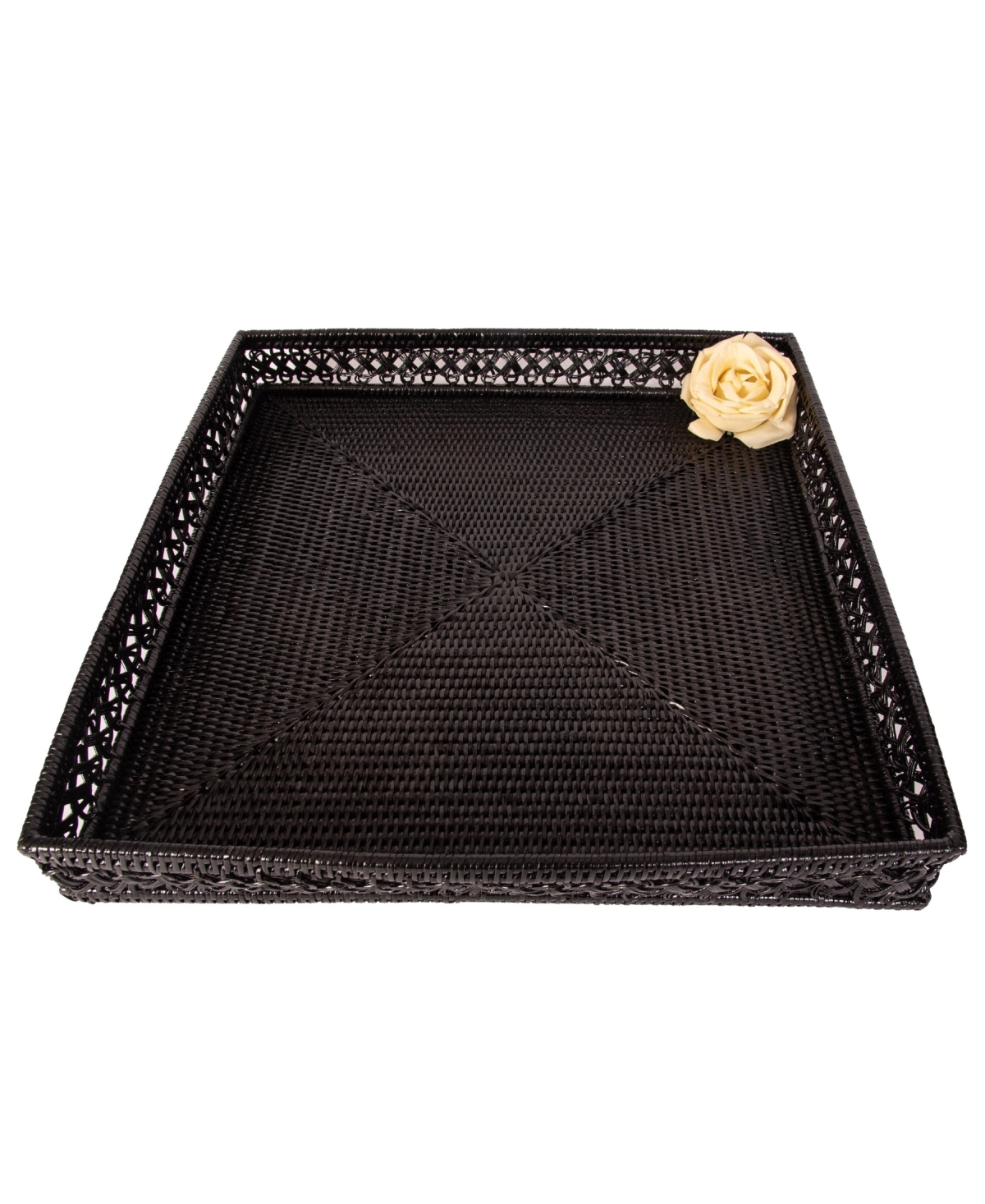 Click here for Artifacts Rattan Seca Design Square Tray 16"... prices