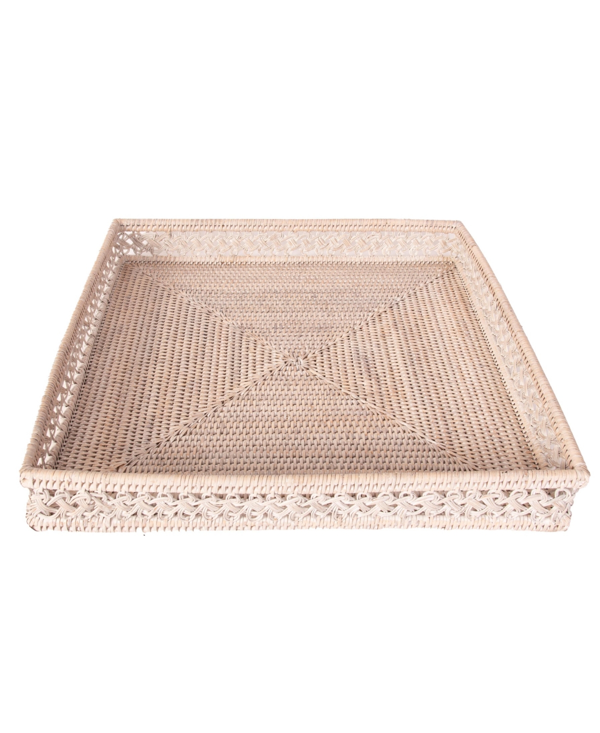 Click here for Artifacts Rattan Seca Design Square Tray 16"... prices