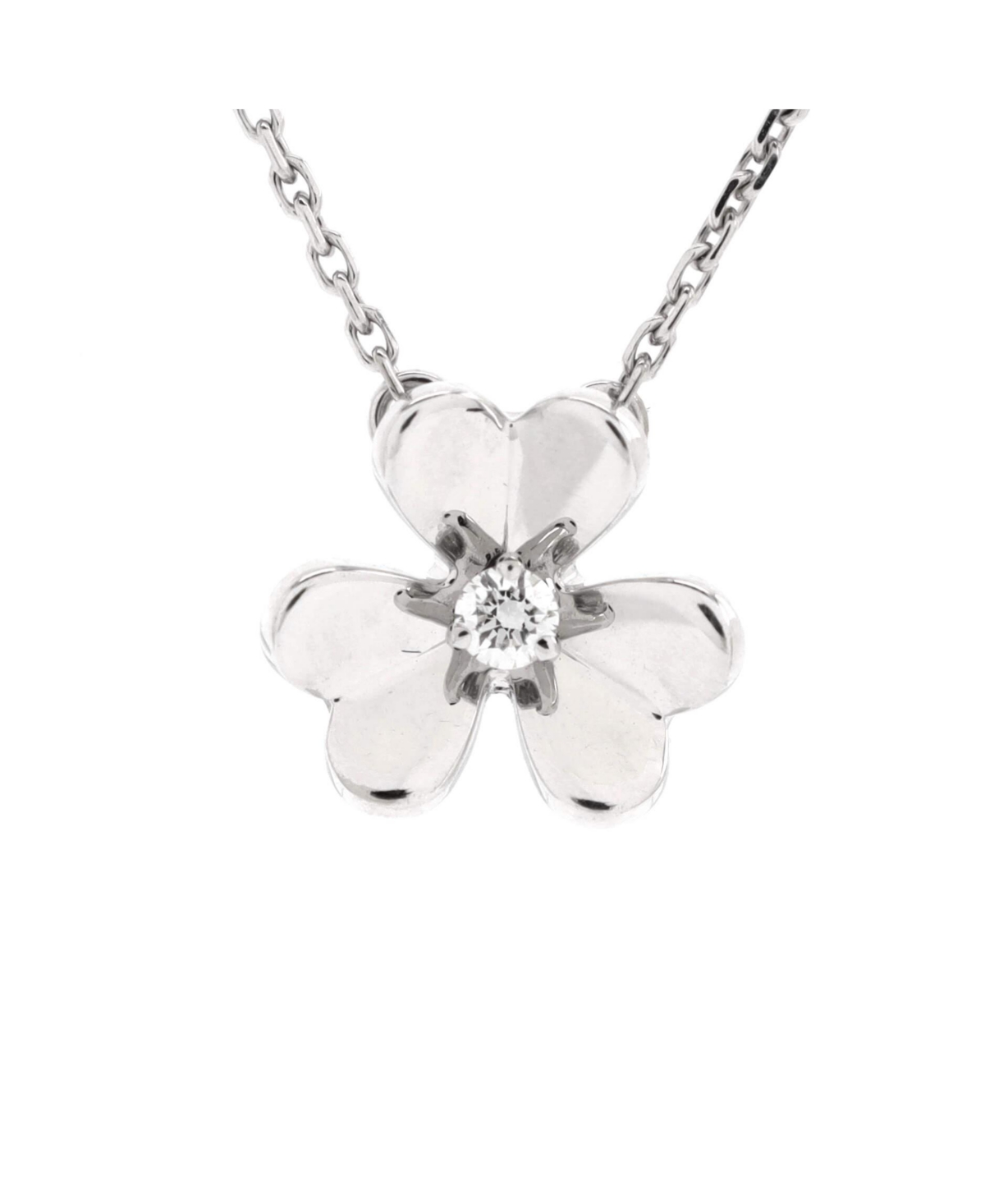 Click here for Pre-Owned Van Cleef & Arpels Frivole Pendant Neckl... prices