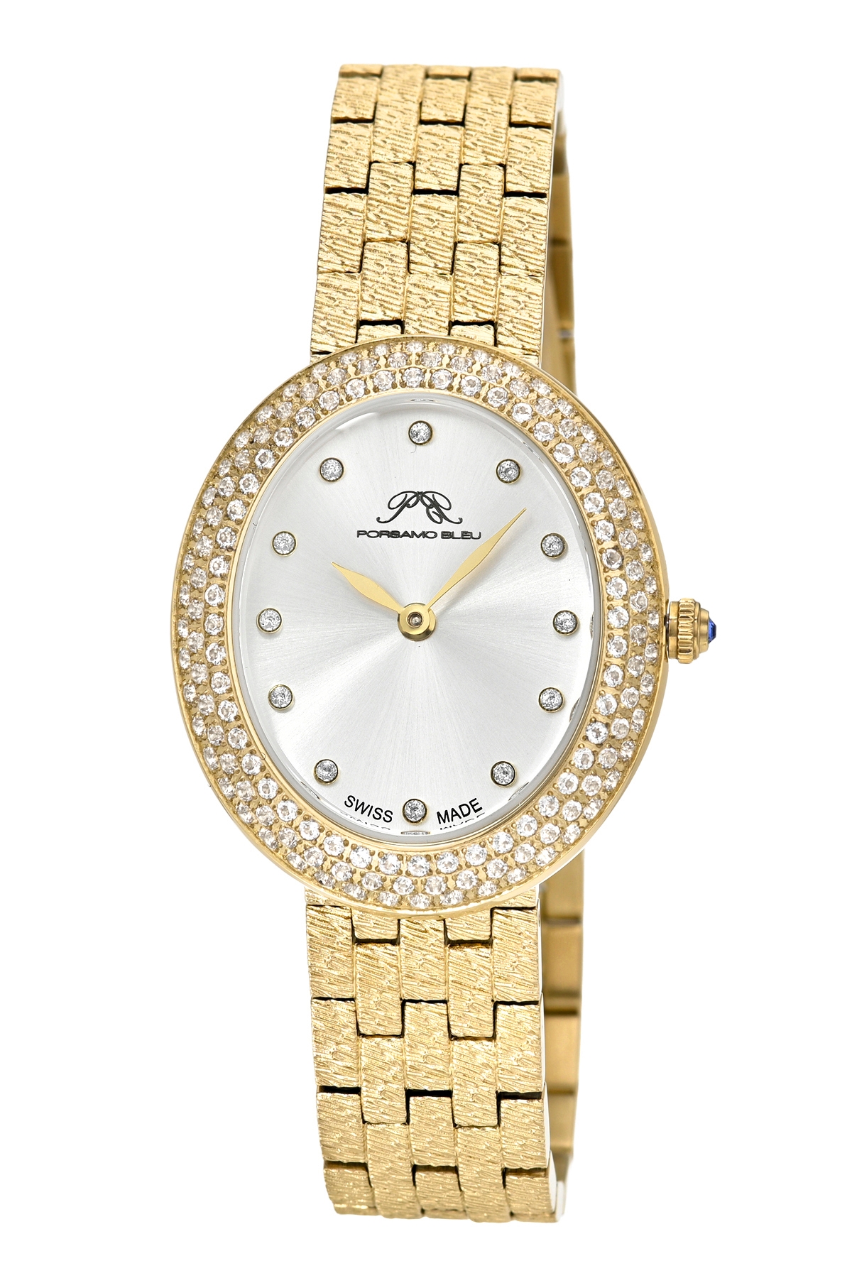 Click here for Porsamo Bleu Womens Topaz Angelica Stainless Steel... prices