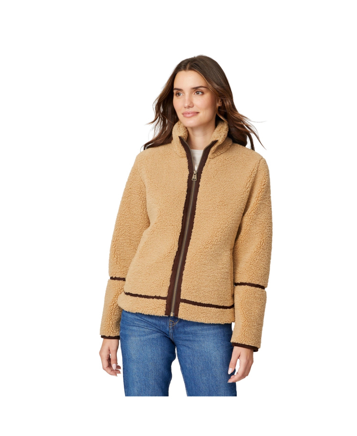 Click here for Free Country Womens Shearlux Faux Shearling Jacket... prices
