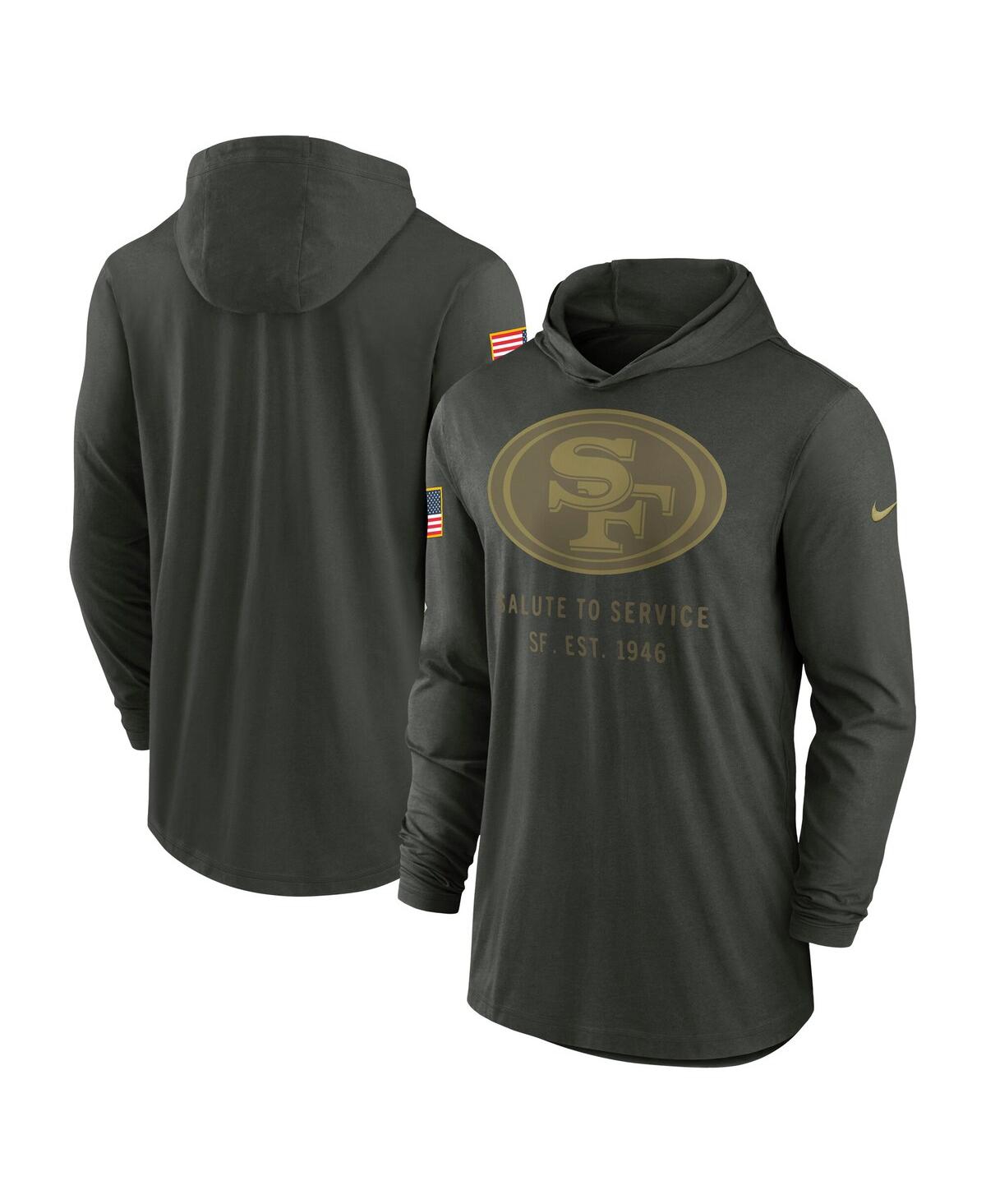 Click here for Nike Mens Forest Green San Francisco 49ers 2025 Sa... prices