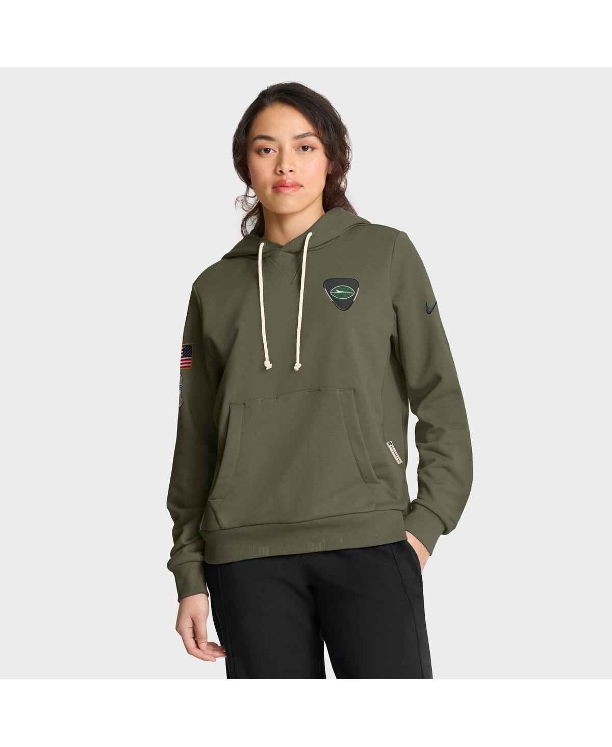 Click here for Nike Womens Olive New York Jets 2025 Salute to Ser... prices