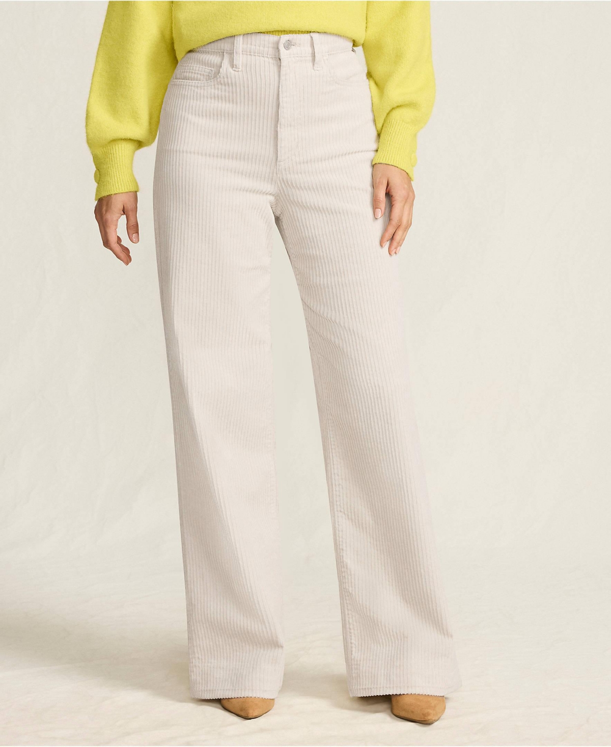 Click here for Lands End Womens High Rise Wide Leg Corduroy Pants... prices