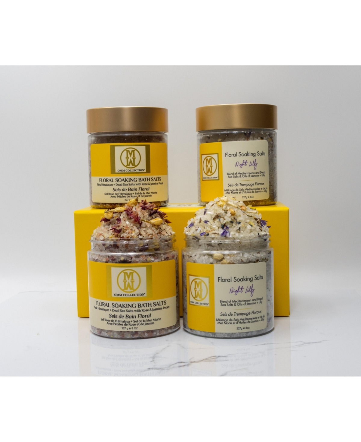 Click here for Omm Collection 2pc Floral Bath Salt set prices