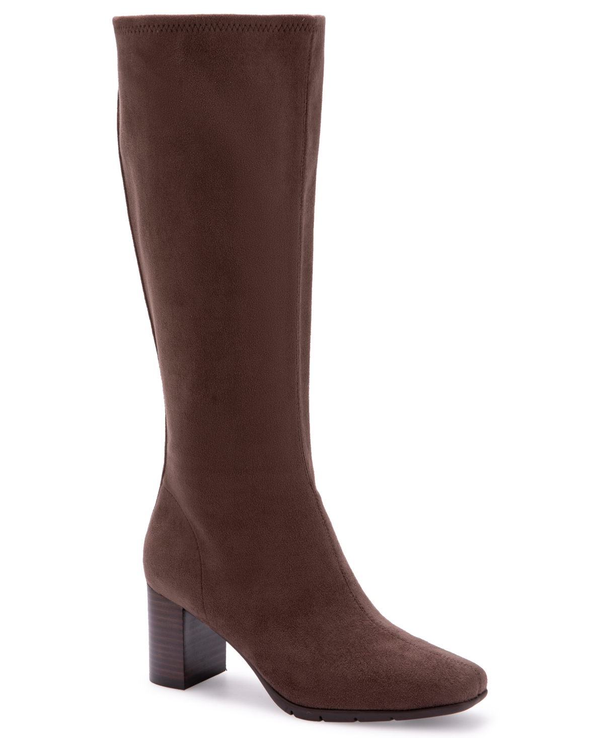 Click here for Aerosoles Womens Micah Tall Boots - Java Suede prices