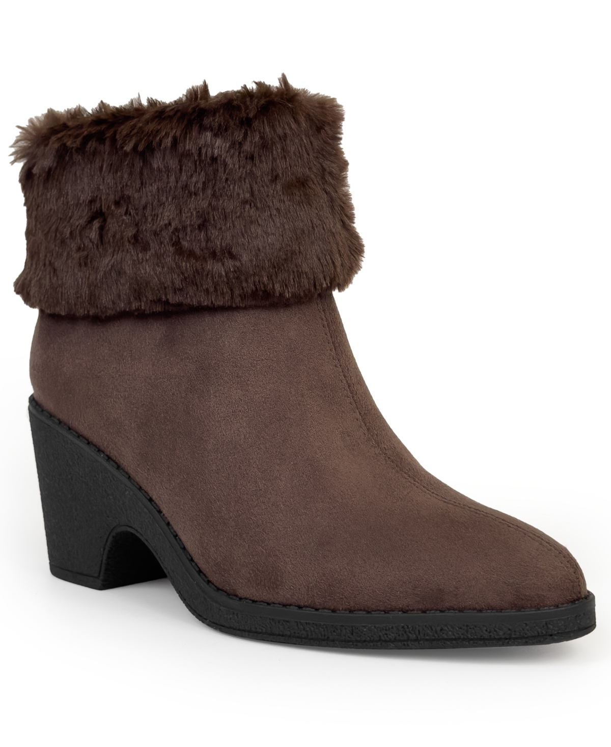 Click here for Aerosoles Womens Booker Wedge Bootie - Java brown prices