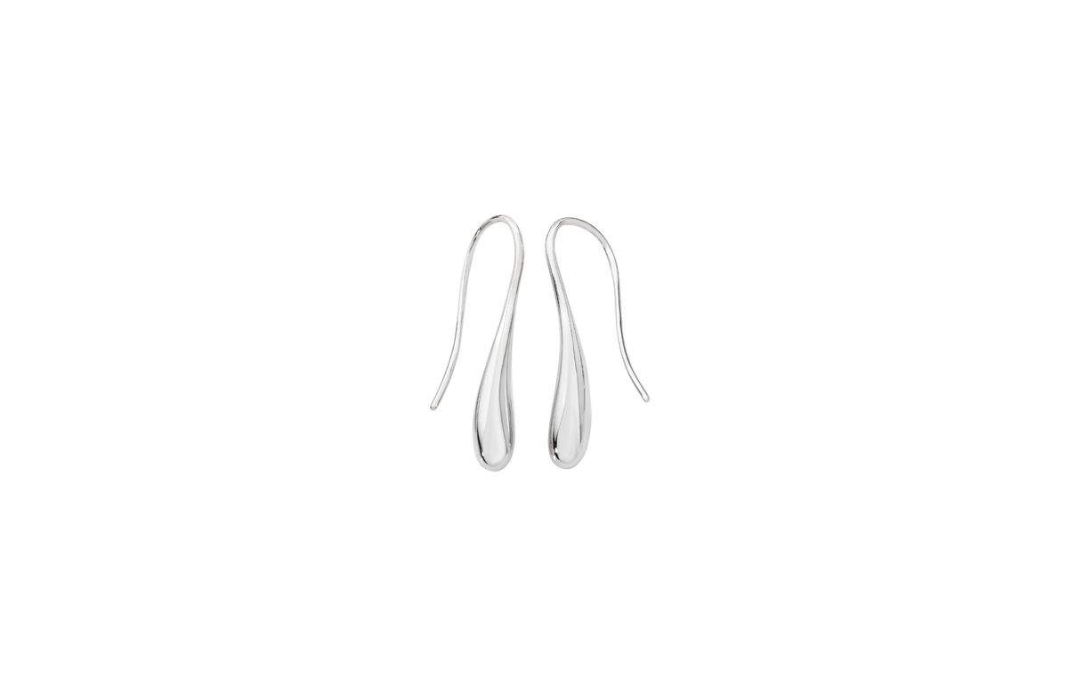 Click here for Lucy Quartermaine Twist Drop Earrings - Sterling s... prices