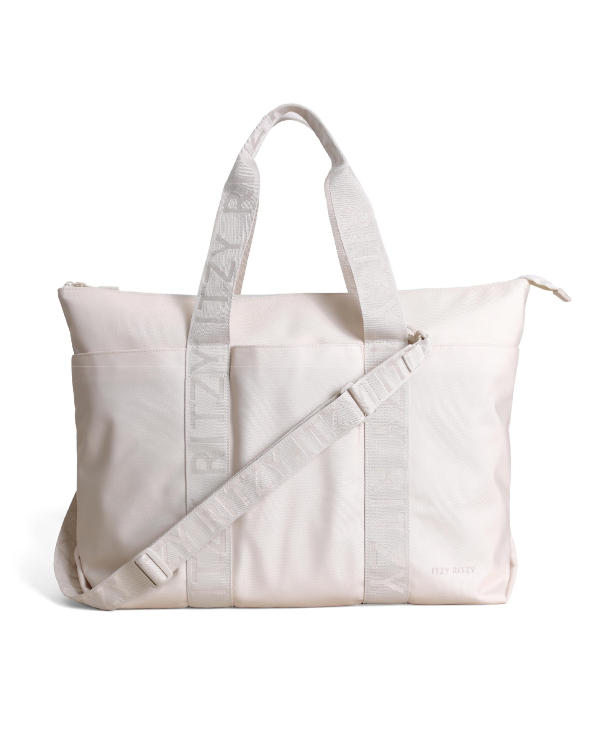 Click here for Itzy Ritzy Baby Belong Weekender Tote Woven Chocol... prices