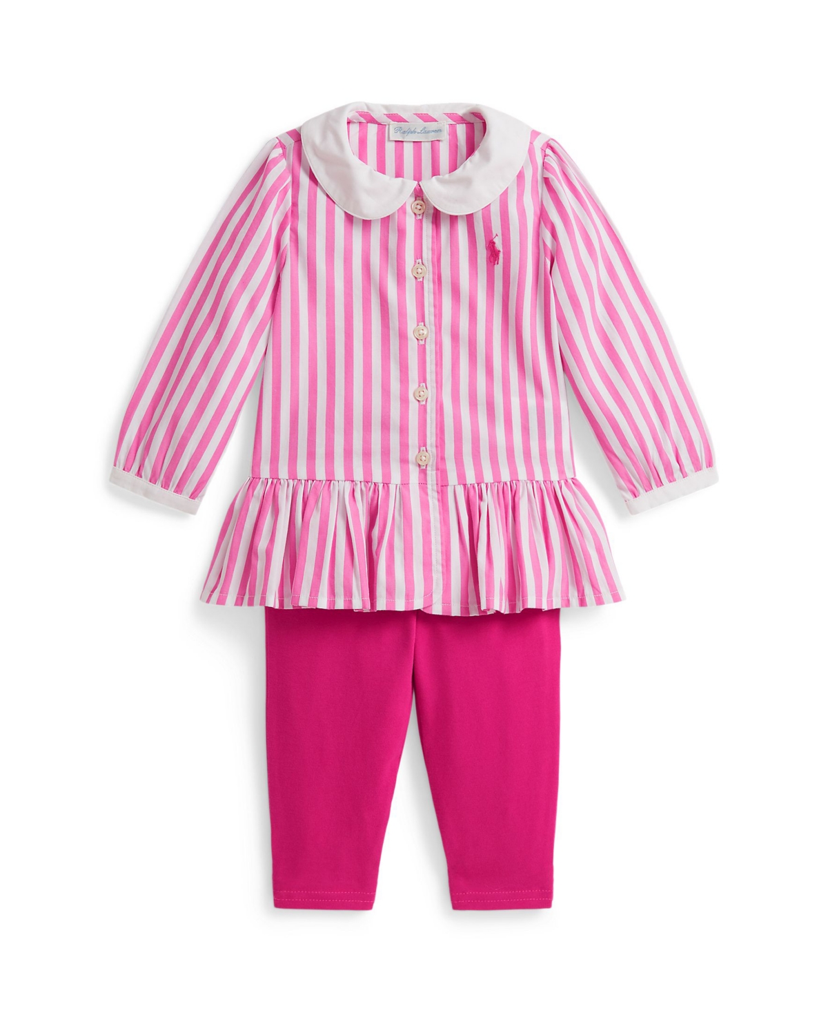 Click here for Polo Ralph Lauren Baby Girls 2-Piece Long Sleeves... prices