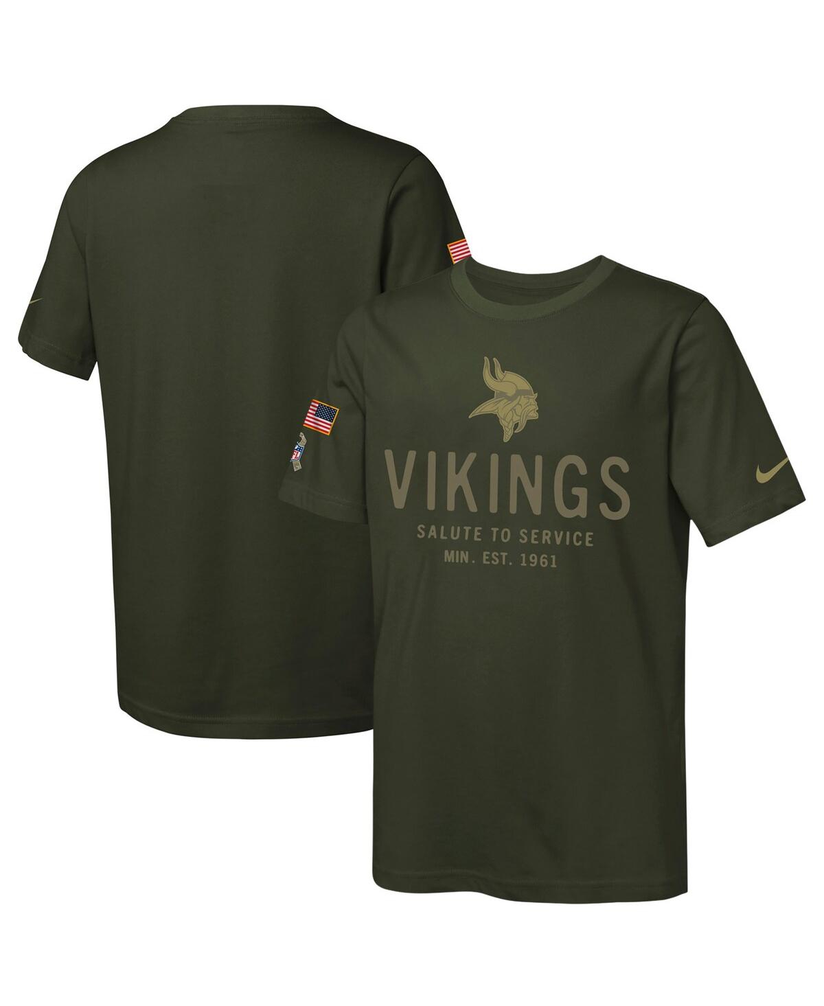 Click here for Nike Big Boys and Girls Olive Minnesota Vikings 20... prices