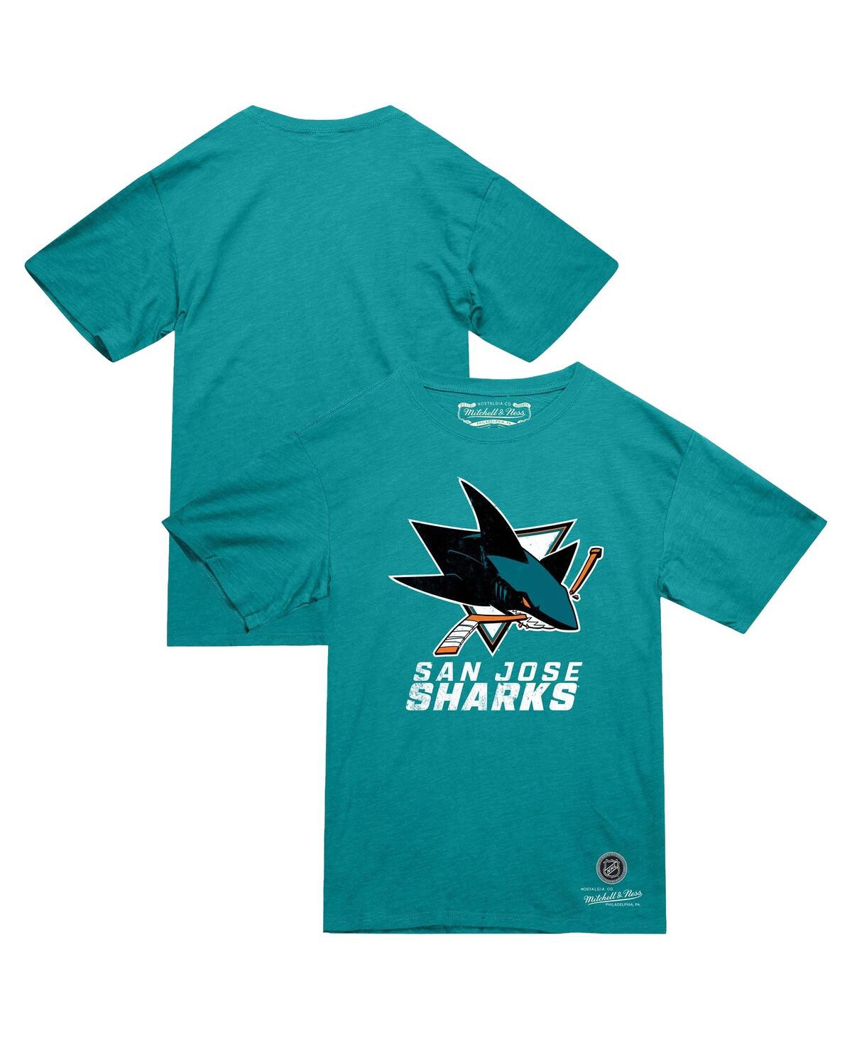 Click here for Mitchell & Ness Mens Teal San Jose Sharks Heritage... prices