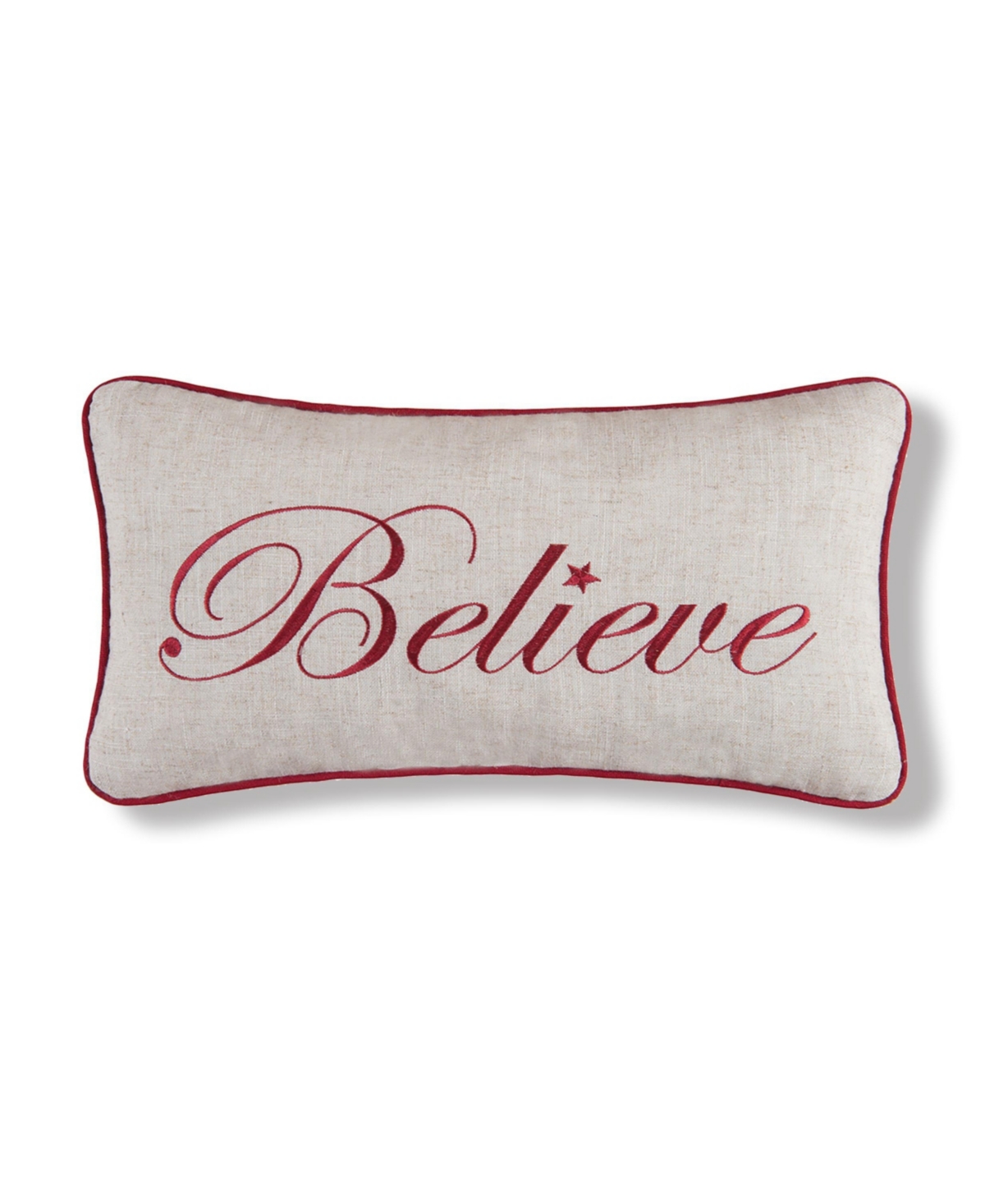 Click here for "Believe" Cursive Script Cotton Blend Ch... prices