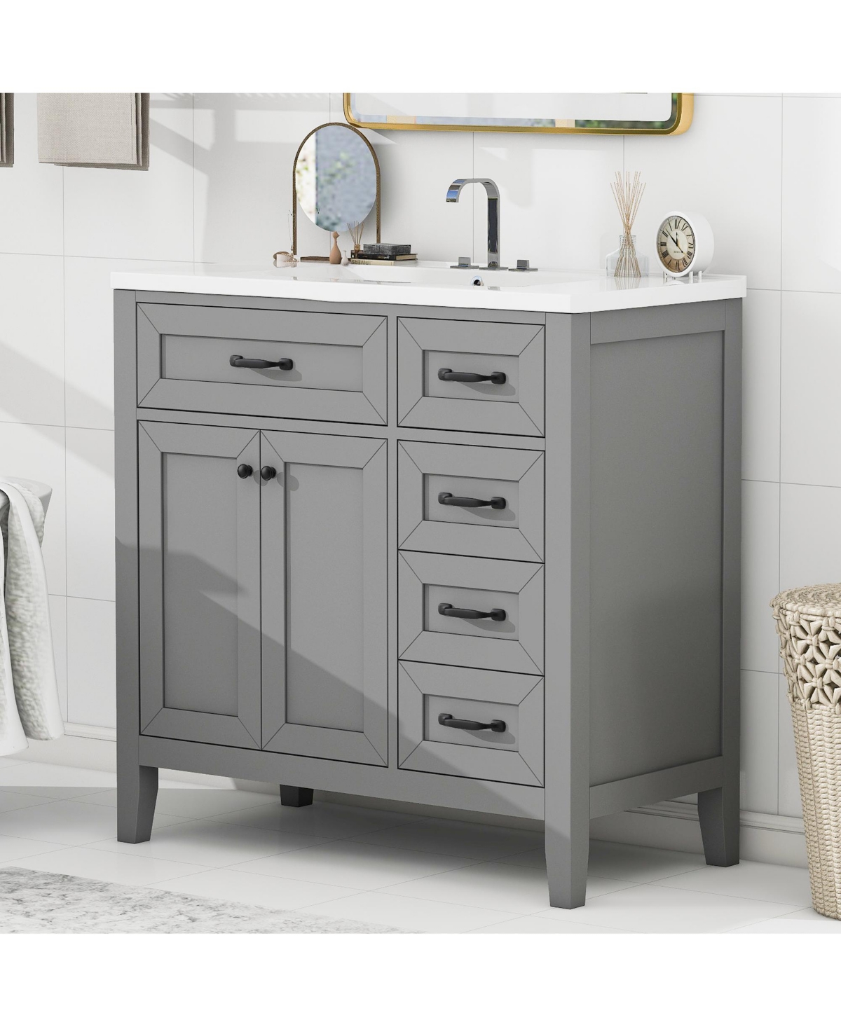Click here for Casainc 36 Bathroom Vanity with Sink Combo  Cabine... prices