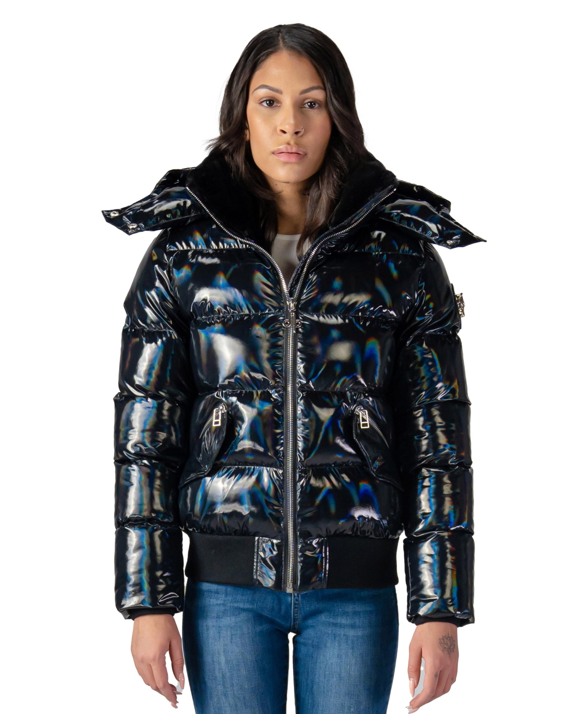 Click here for Woodpecker Womens Woody Bomber Quilted Coat - Oily... prices