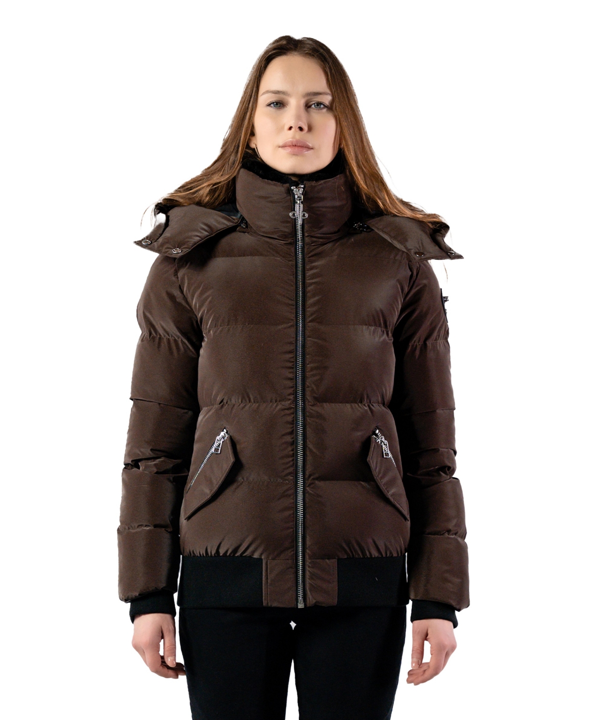 Click here for Woodpecker Womens Woody Bomber Quilted Coat - Moch... prices