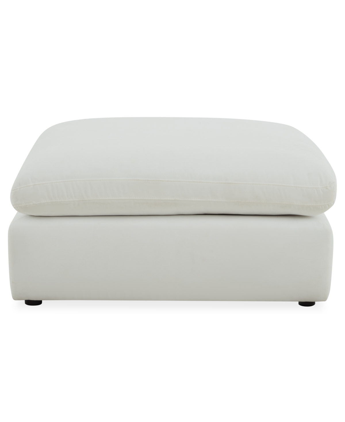 Click here for Furniture Fog 43 Fabric Ottoman Sofa - Pearl prices