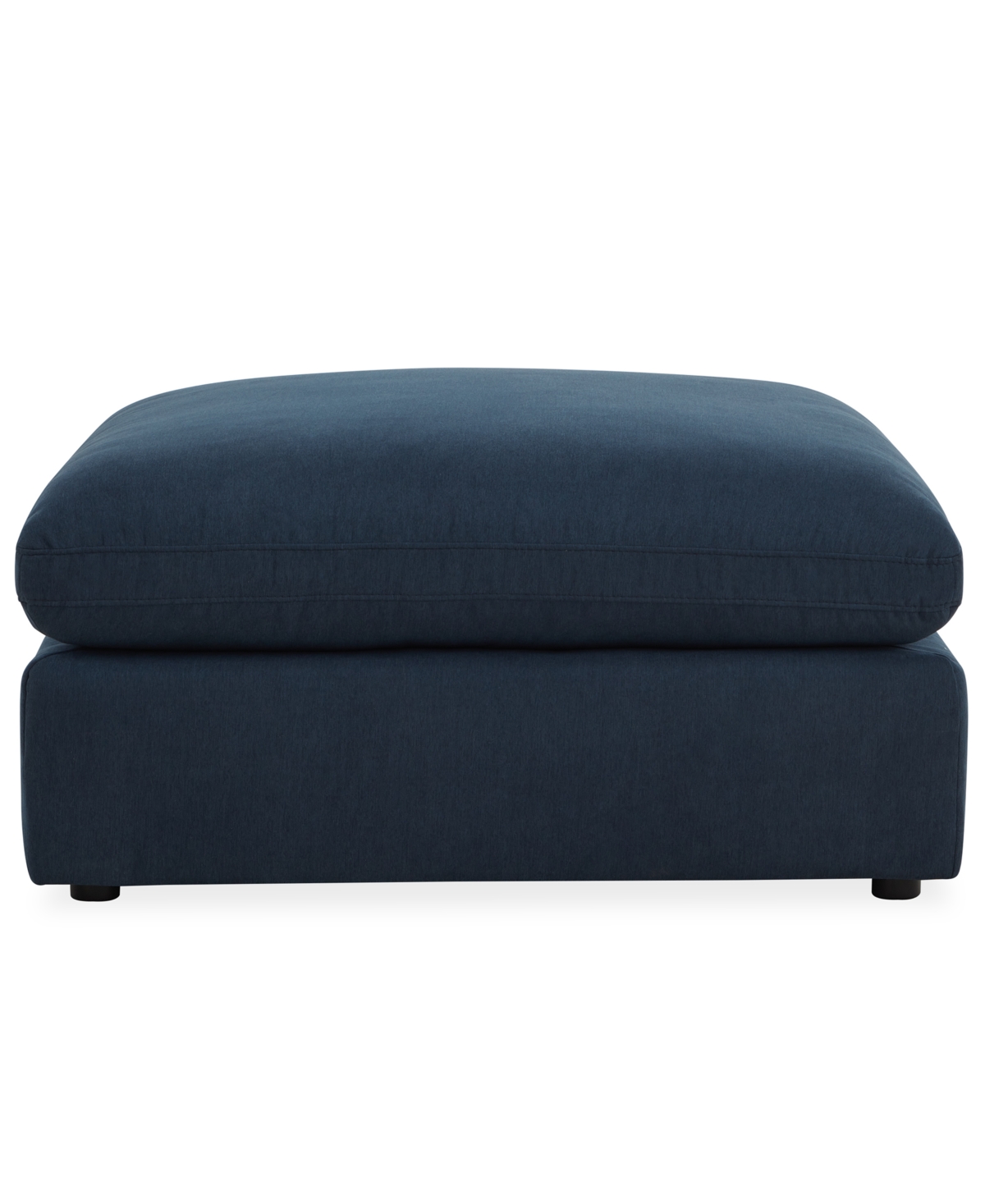 Click here for Furniture Fog 43 Fabric Ottoman Sofa - Navy prices