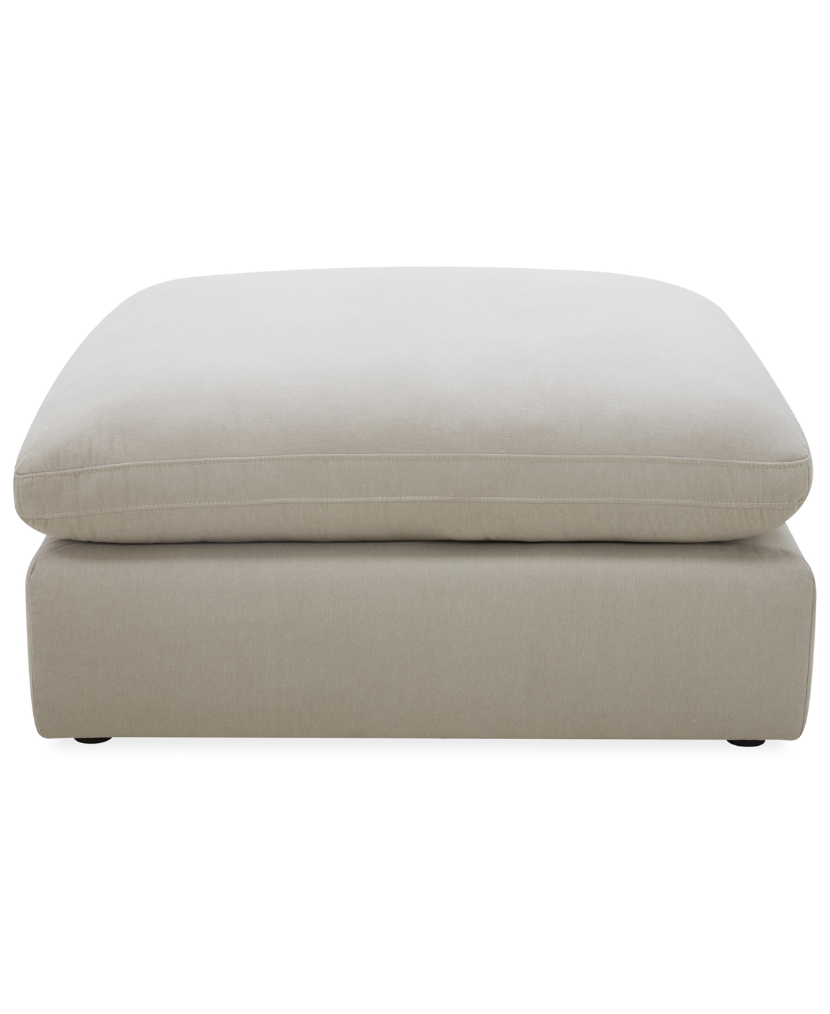 Click here for Furniture Fog 43 Fabric Ottoman Sofa - Stone prices