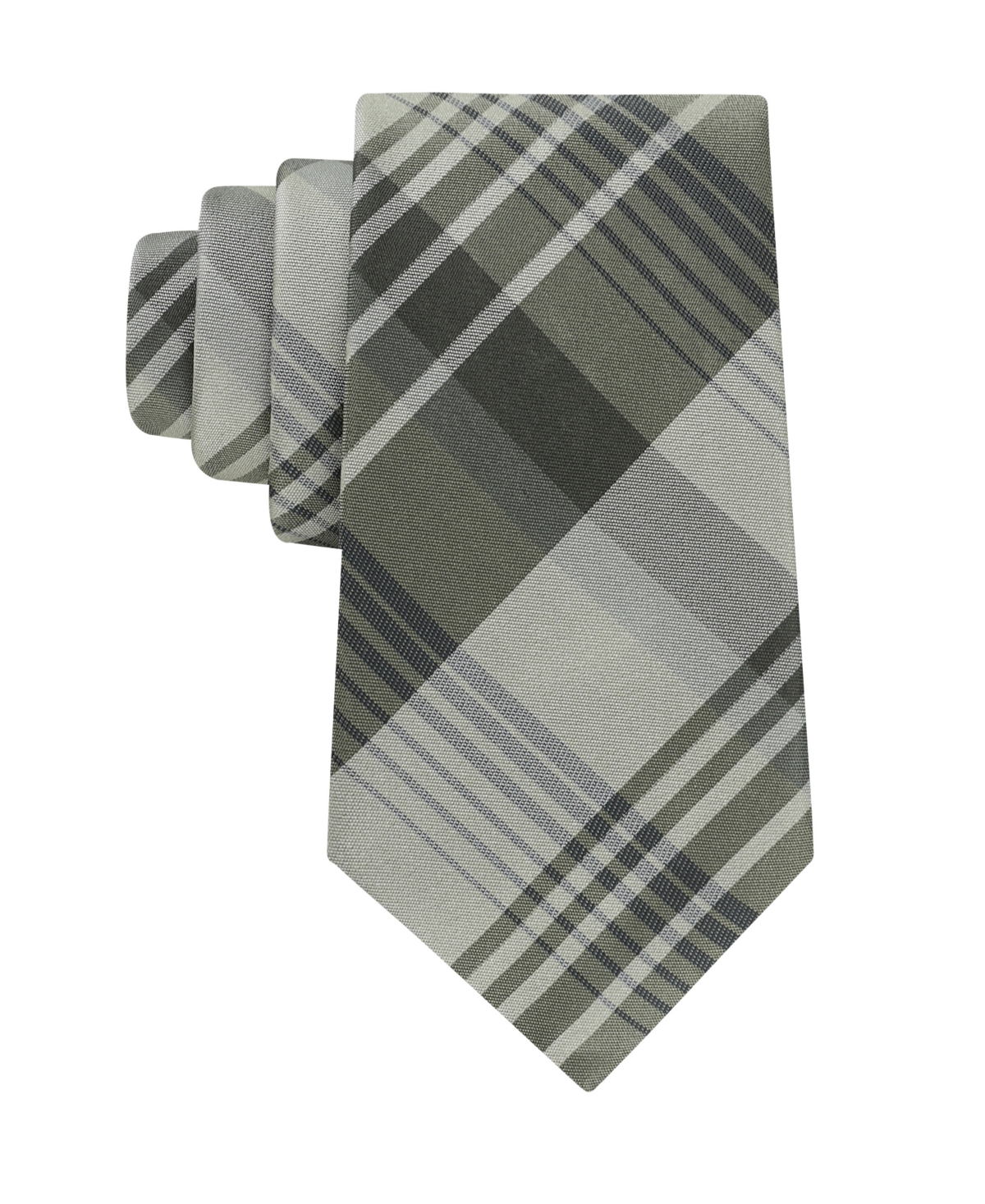 Click here for Calvin Klein Mens Doris Plaid Pattern Classic Tie... prices