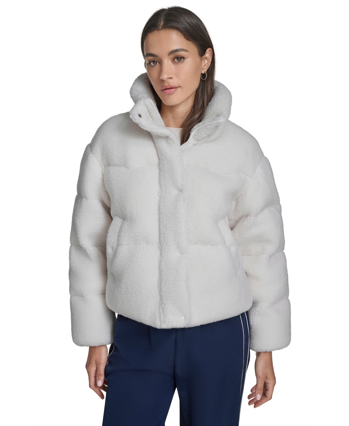 Click here for Levis Womens Regular Sherpa Western Puffer Jacket... prices