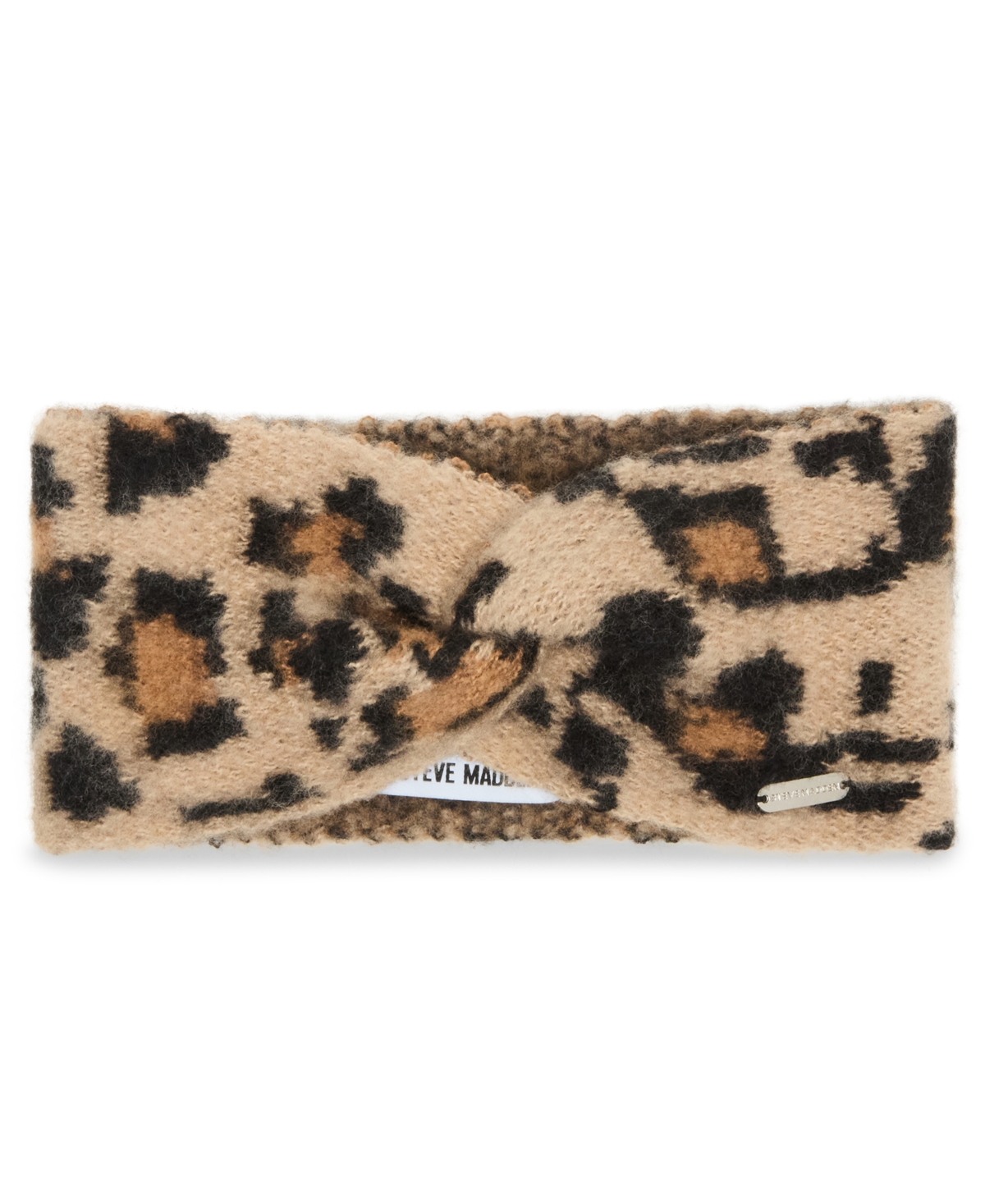 Click here for Steve Madden Womens Knit Leopard Ear Warmer - Bisc... prices