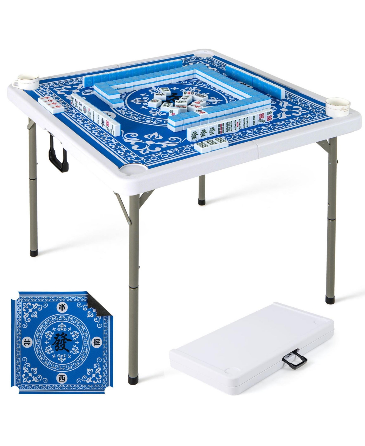 Click here for Sugift 35 Inch 4 Player Game Card Folding Mahjong... prices