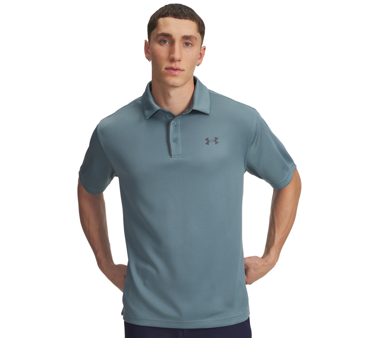 Click here for Under Armour Mens Tech Polo T-Shirt - Jasper Blue... prices