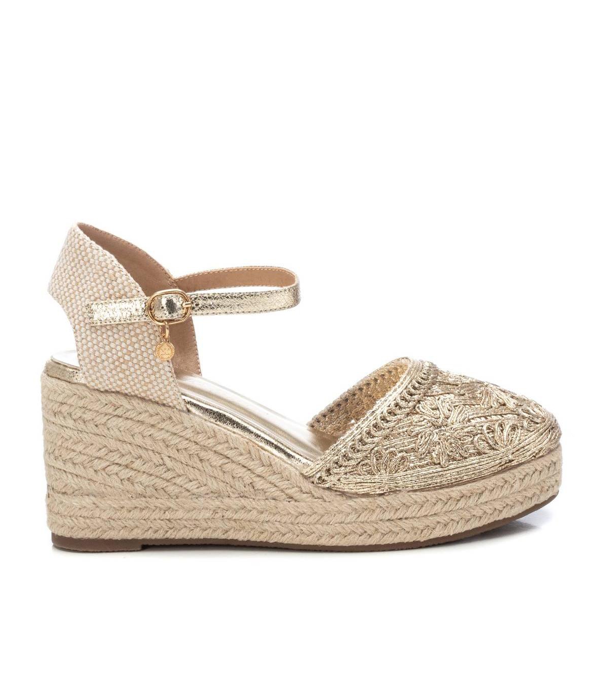 Click here for Xti Womens wedge Espadrilles - Gold prices