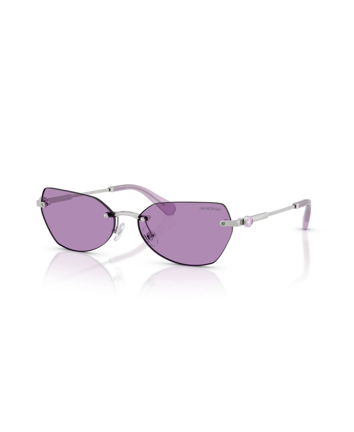 Click here for Swarovski Womens Geometric Sunglasses  SK7038 - Si... prices