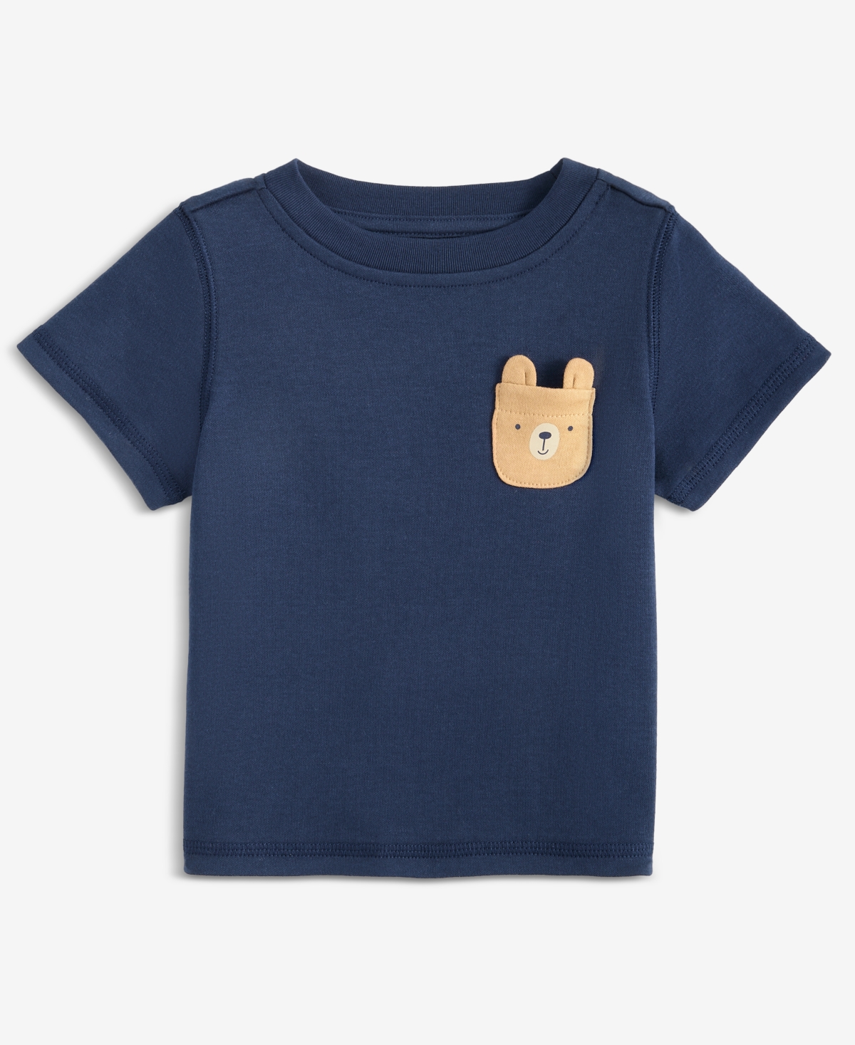Click here for First Impressions Baby Boys Bear Pocket T-Shirt  M... prices