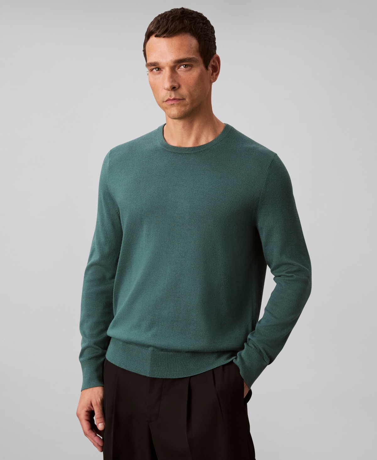 Click here for Calvin Klein Mens Classic Fit Crewneck Sweater - V... prices