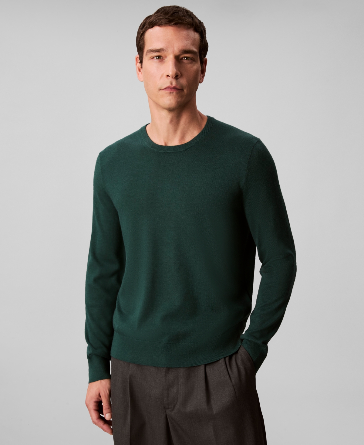 Click here for Calvin Klein Mens Classic Fit Crewneck Sweater - S... prices