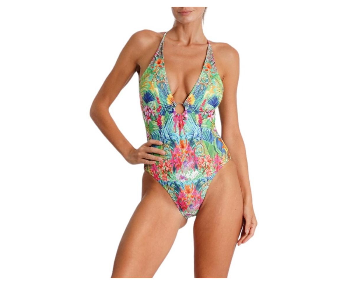 Click here for La Moda Clothing Womens Hardware Ring One Piece Sw... prices