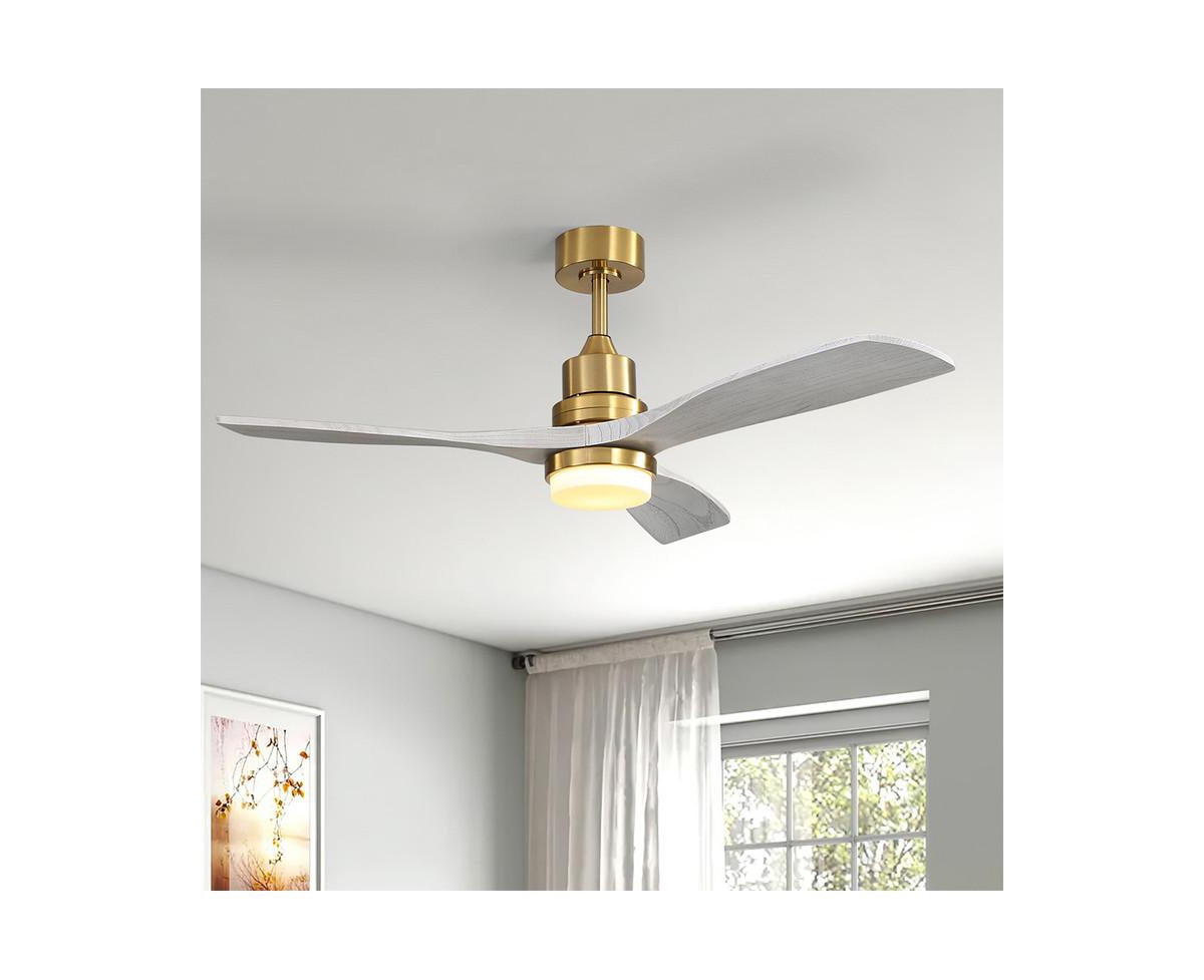 Click here for 52-inch Modern Minimalist Golden 3 Blades Ceiling... prices