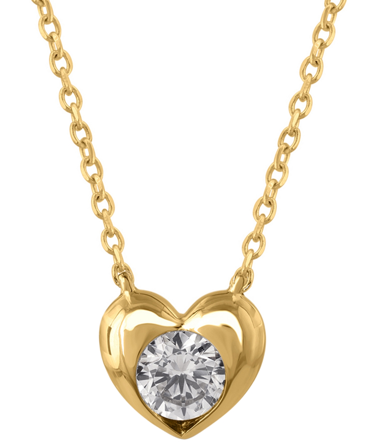 Click here for Macys Diamond Pendant Necklace (1/4 ct. t.w.) in 1... prices