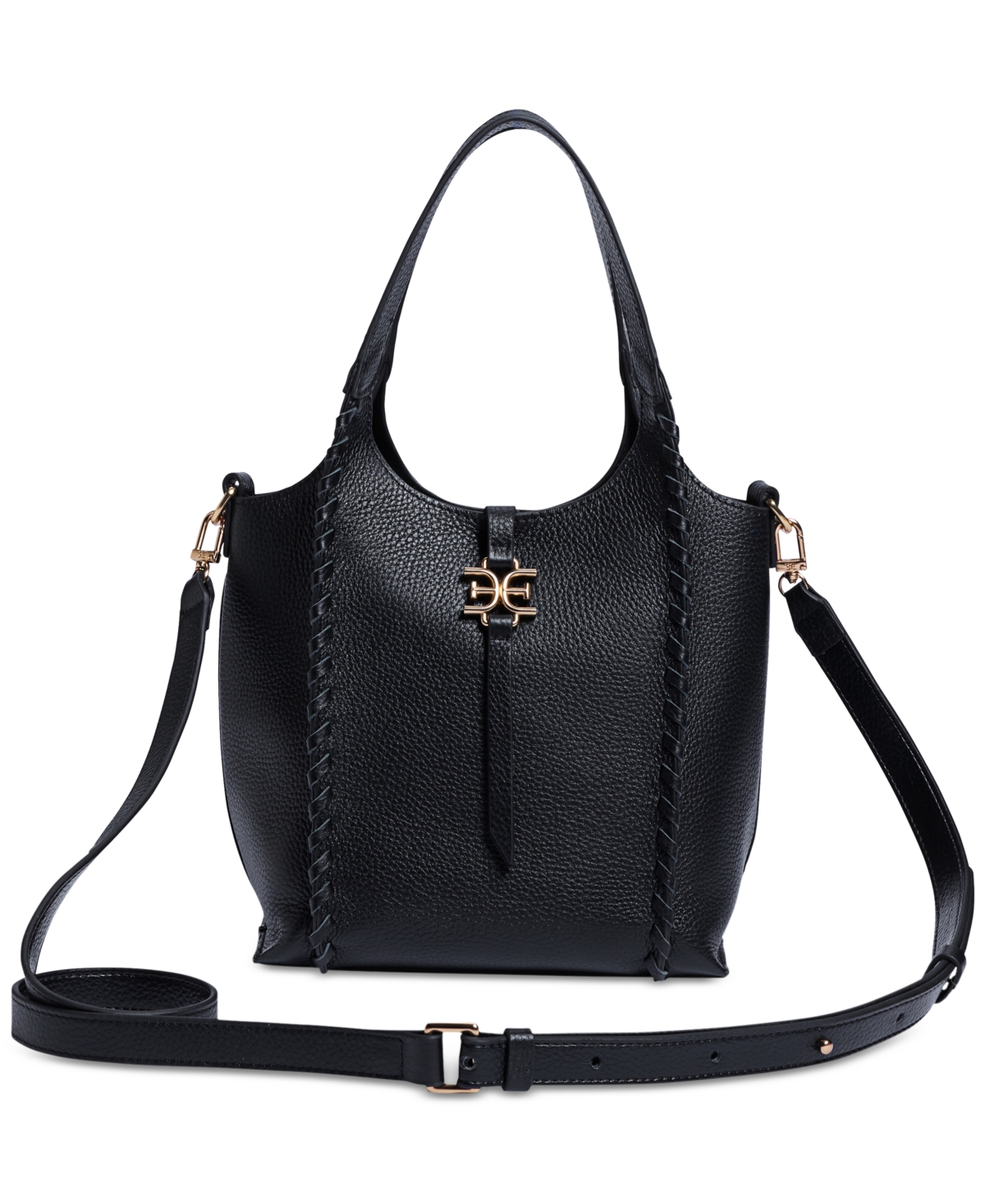 Click here for Sam Edelman Sylvia Small Crossbody Bag - Black prices